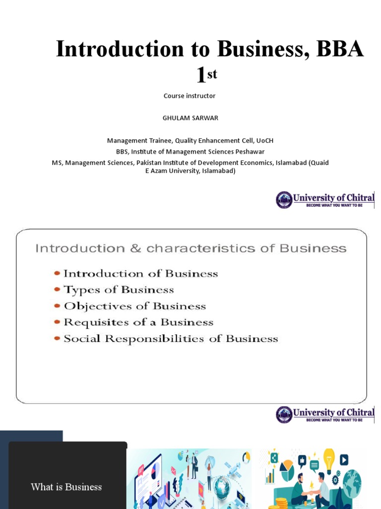 Introduction To Business 1 and 2 | PDF | Corporations | Entrepreneurship