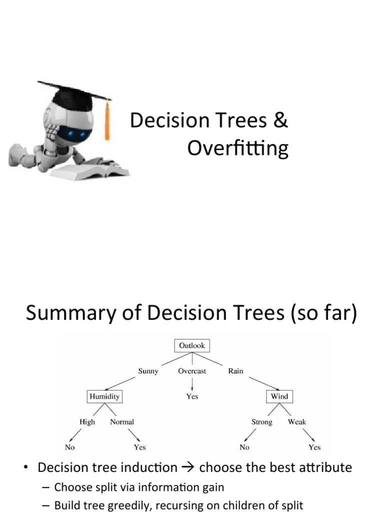 Decision Trees & Overfi/ng | PDF | Applied Mathematics | Algorithms