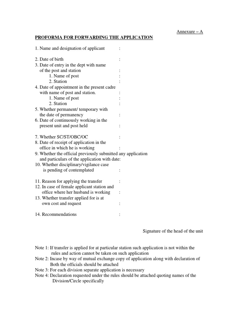 Proforma For Forwarding The Application | PDF | Justice | Crime & Violence