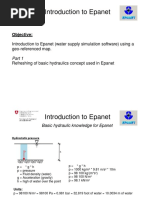 A Step by Step Guide To EPANET Simulations | PDF | Button (Computing) | Software