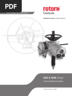 Rotork Actuators | PDF | Electric Motor | Switch