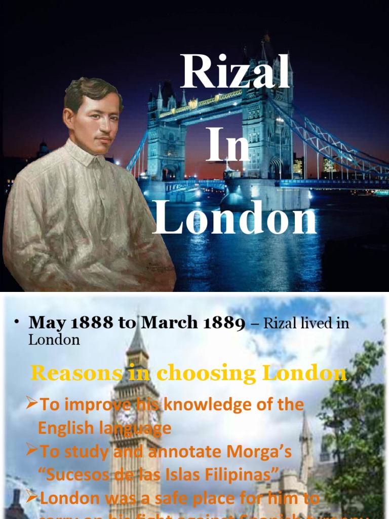 Rizal in London | PDF | Philippines