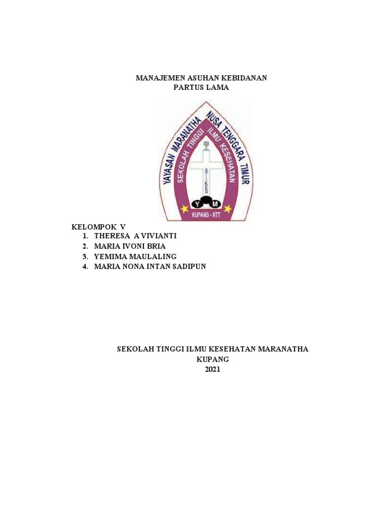 Askeb Persalinan Dengan Partus Lama Lengkap | PDF