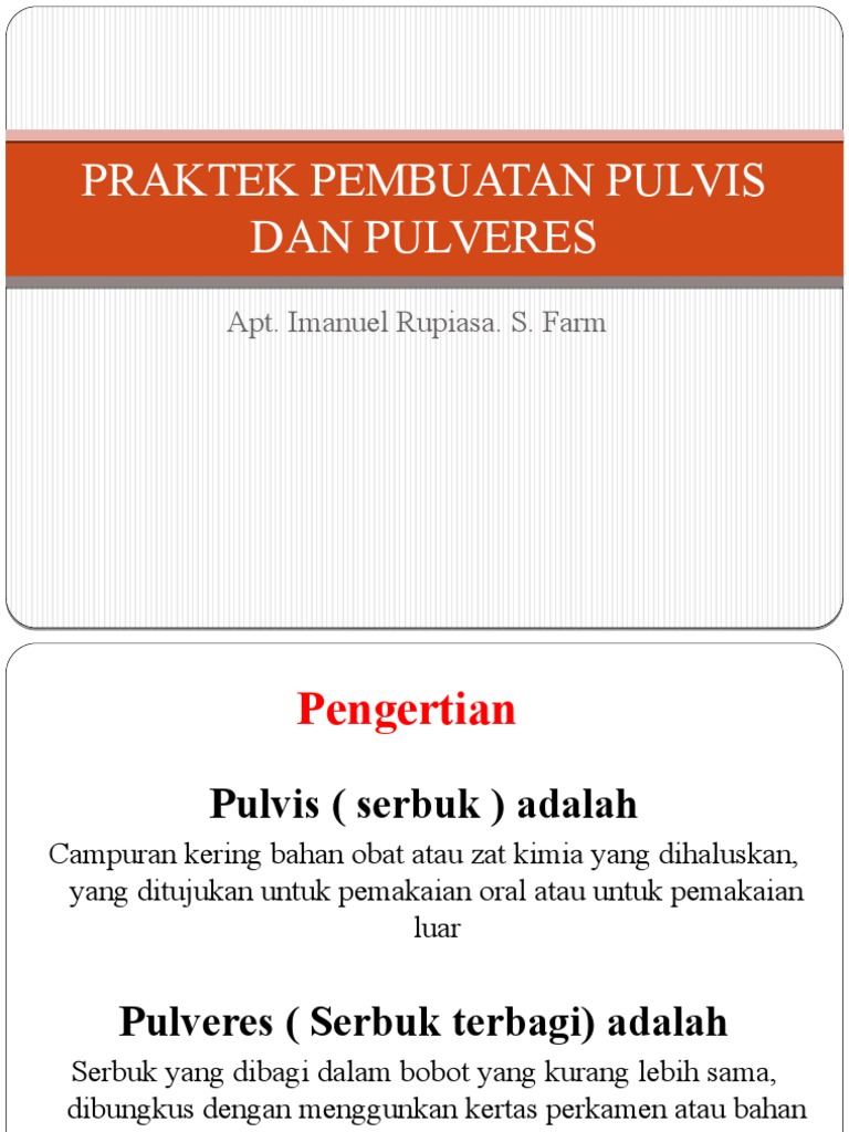 Pulvis Pulveres | PDF | Pengembangan Diri | Kesehatan Holistik