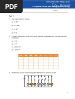 Unit 2 Data Representation: Worksheet 3 Characters | PDF | Ascii | Integer (Computer Science)