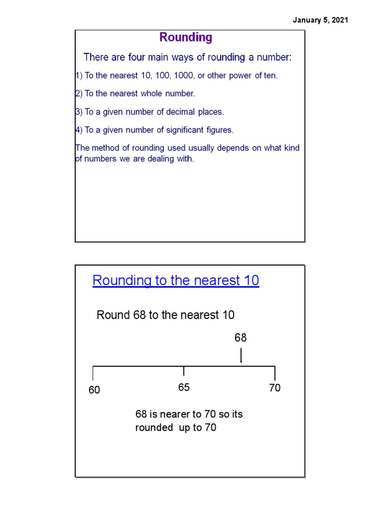Rounding Estimation | PDF | Significant Figures | Numerical Analysis