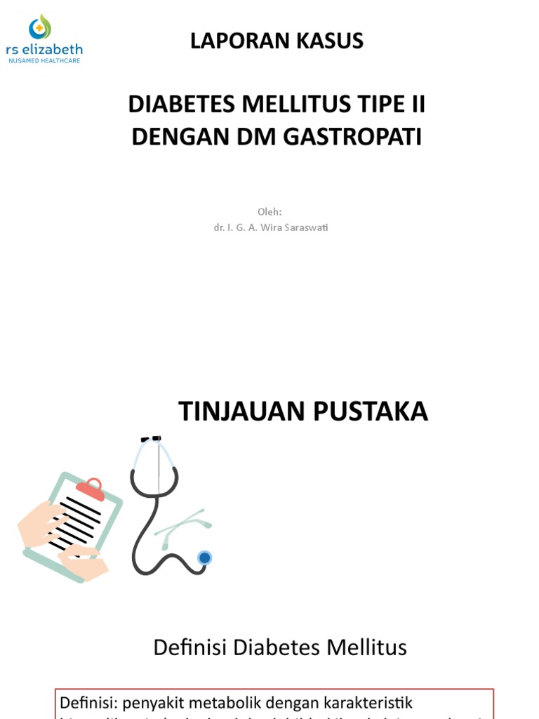 Lapsus DM Gastropati Ira | PDF