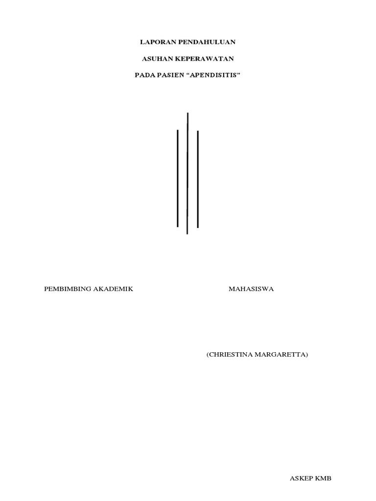 Lp+askep Apendisitis | PDF