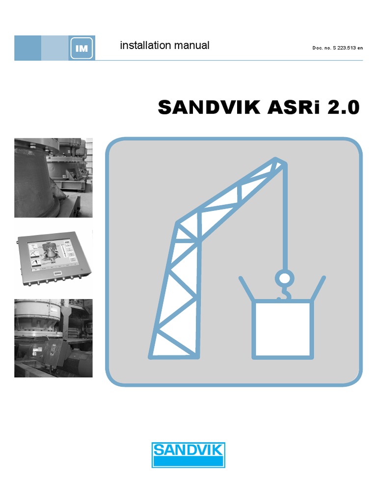 Sandvik Asri 2.0: Installation Manual | PDF | Speech Recognition ...