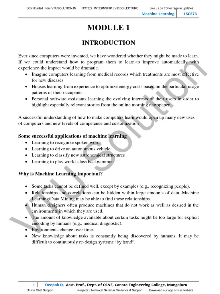 Machine Learning | PDF | Machine Learning | Function (Mathematics)