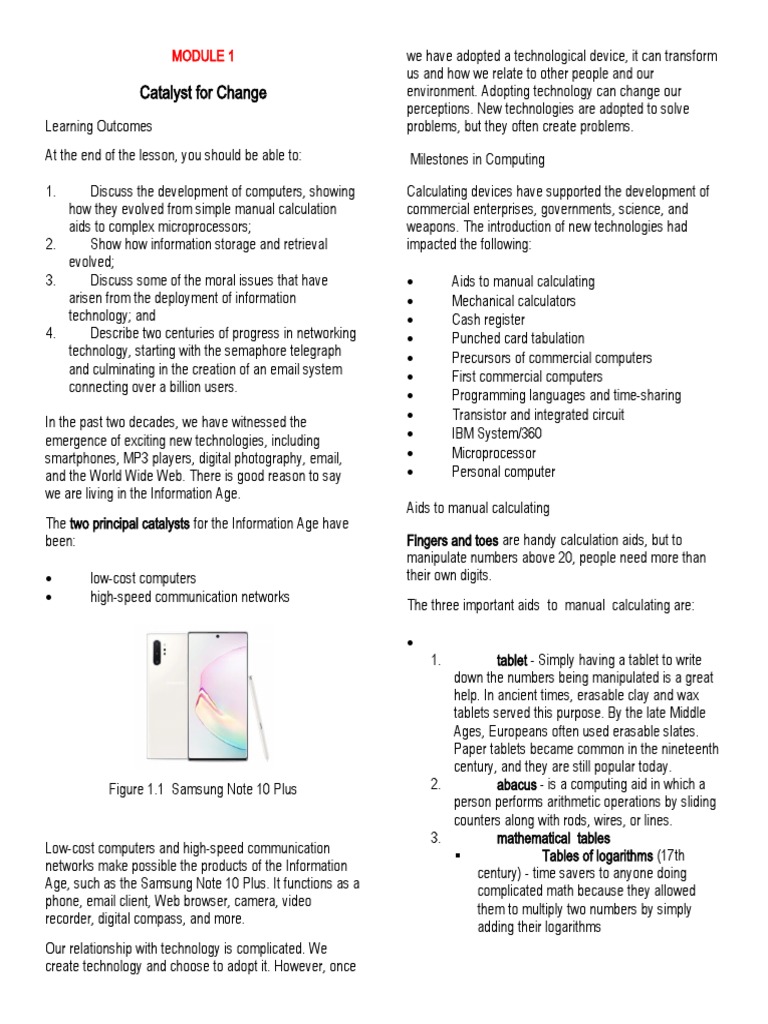 Module 1 | PDF | Autonomy | Morality