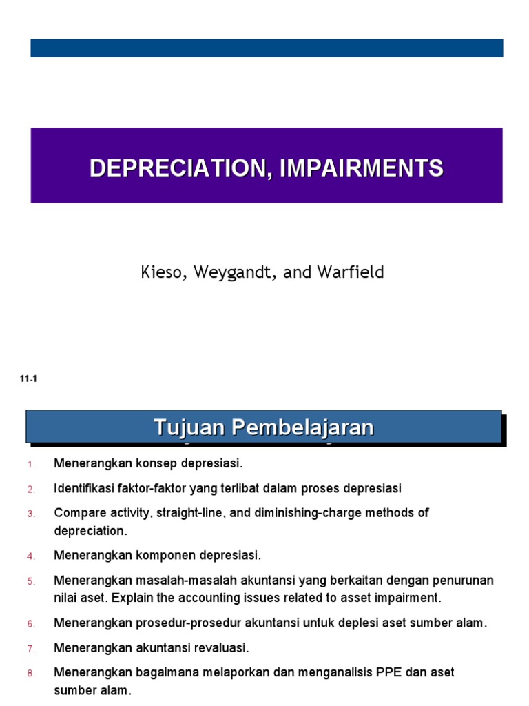 Panduan Depresiasi dan Penurunan Nilai Aset | PDF