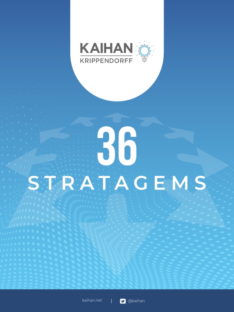 36 Stratagems | Download Free PDF | Innovation | Business