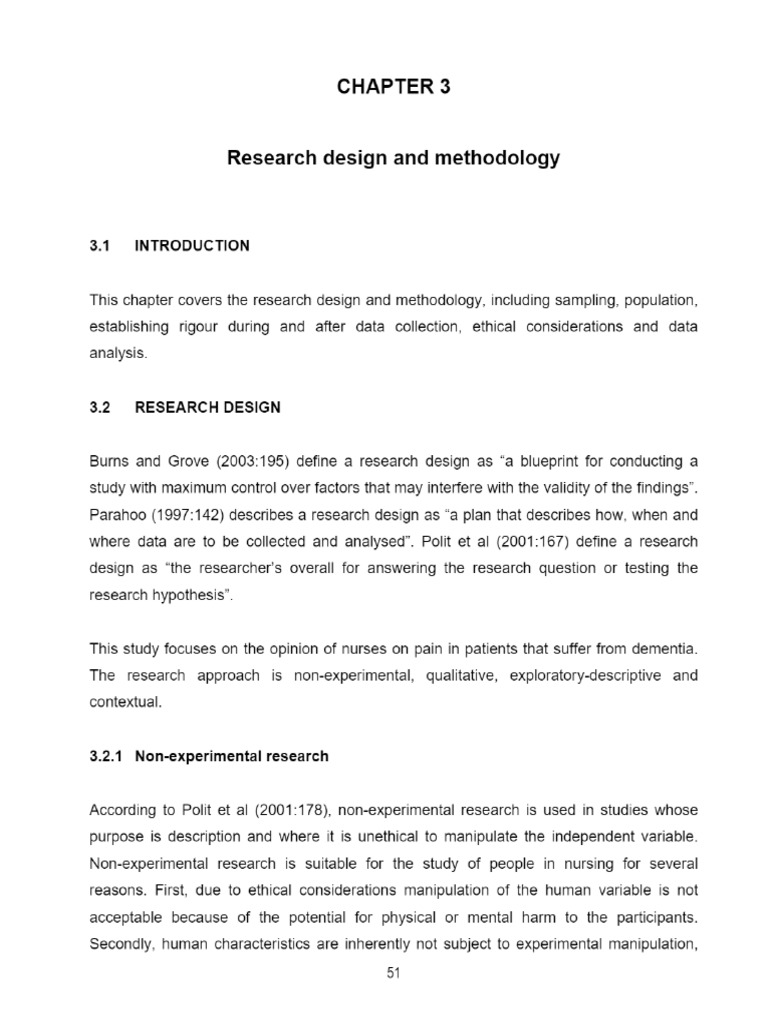 CHAPTER 3 Research Design and Methodology | PDF