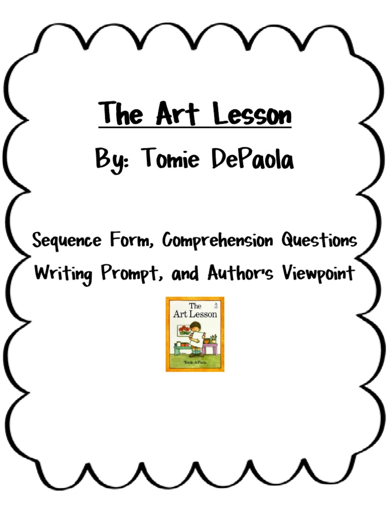 The Art Lesson: By: Tomie Depaola | PDF