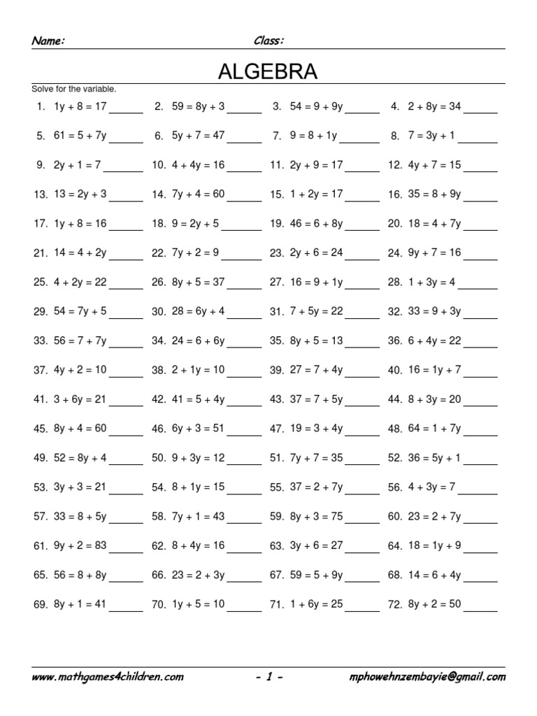 Pre-Algebra Multiplication & Addition | PDF | Teaching Mathematics