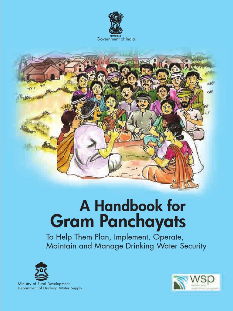 Hand Book For Gram Panchayats | PDF | Groundwater | Drinking Water