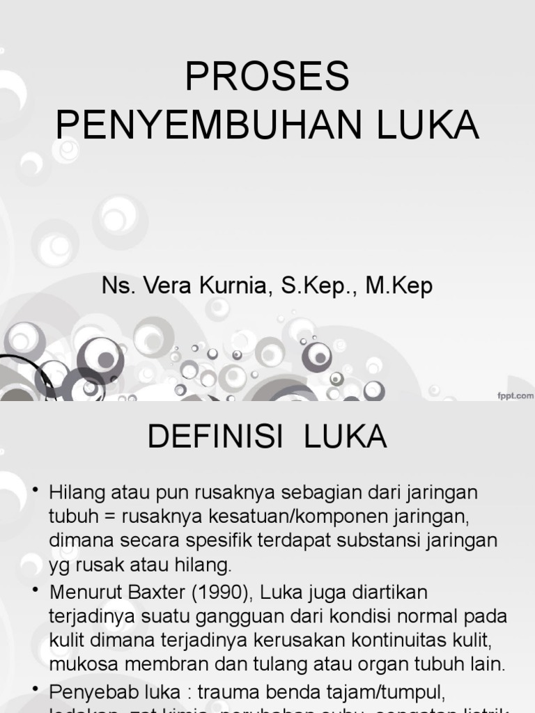 Proses Penyembuhan Luka | PDF