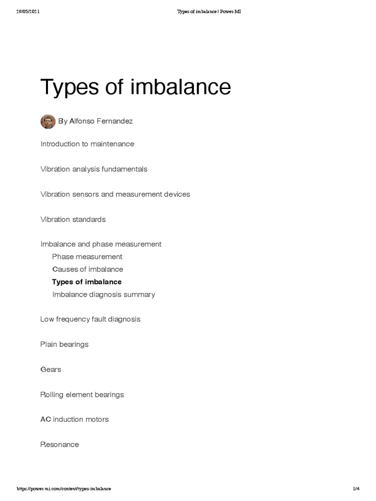 Types of Imbalance - Power-MI | PDF | Phase (Waves) | Rotation Around A ...