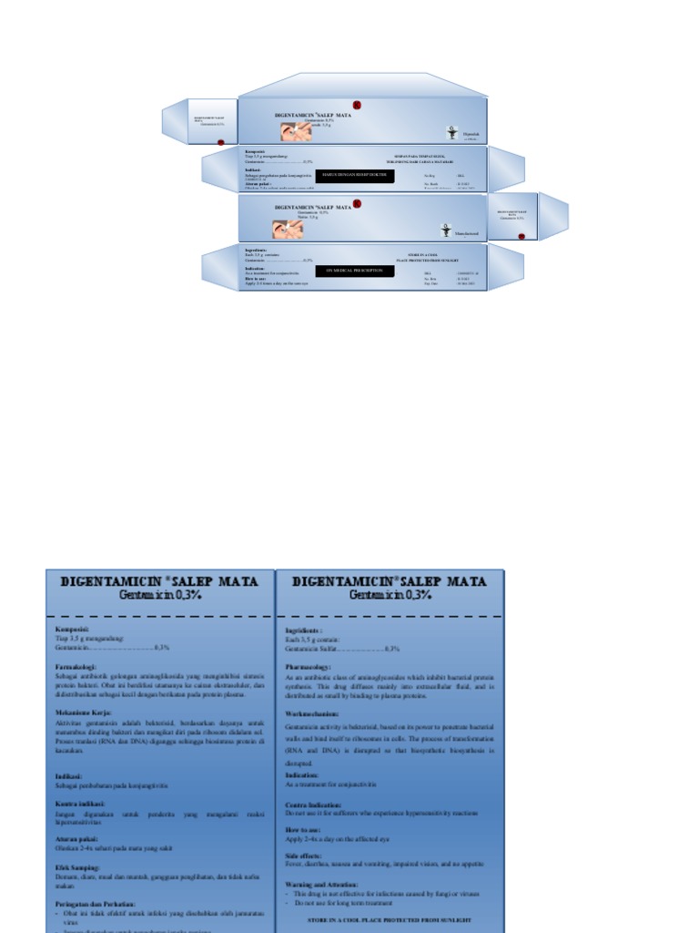 Bek Salep Mata KLP 3 | PDF