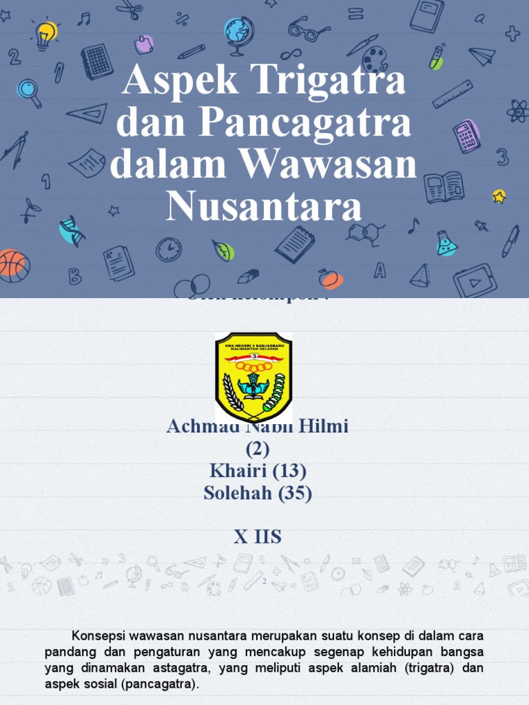 Toaz - Info PPT Aspek Trigatra Dan Pancagatra Dalam Wawasan Nusantara ...