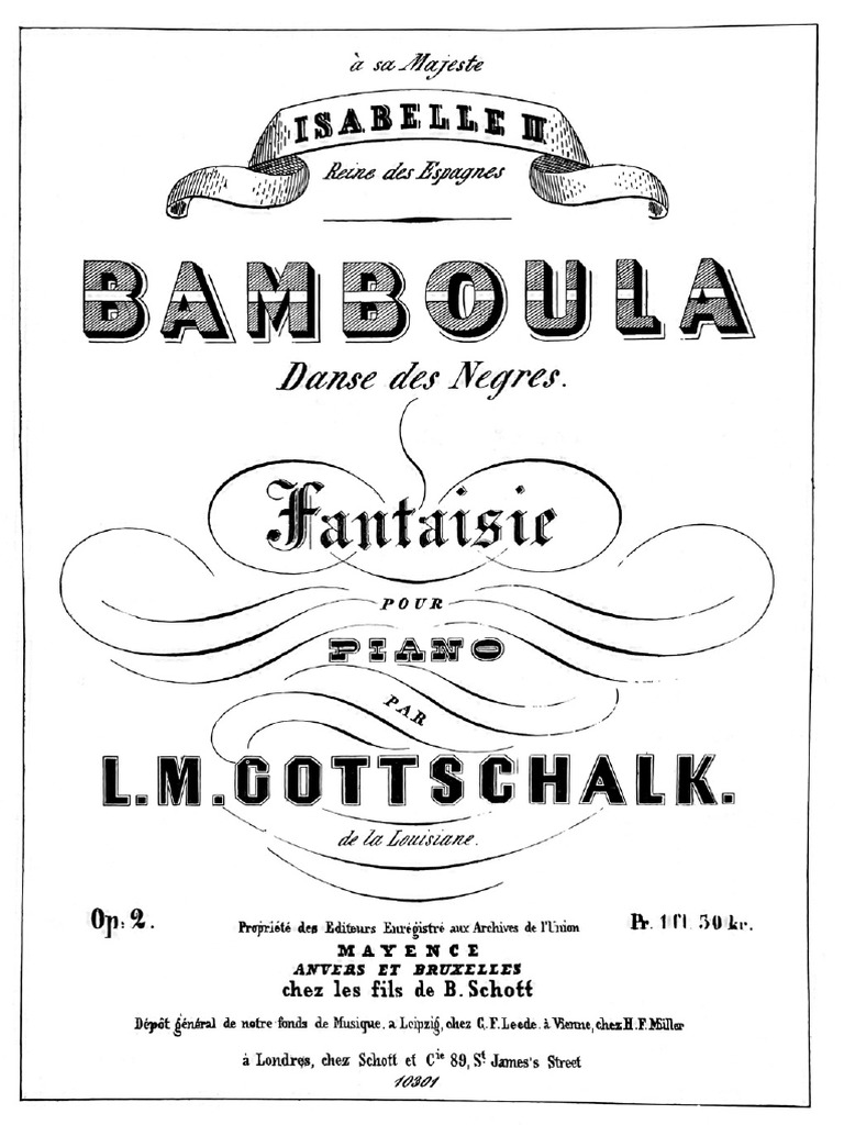 Bamboula | PDF