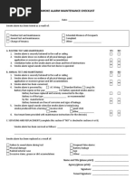 Fire Safety Maintenance Report (FSMR) : Sinsp Ethel C Margaha | PDF ...