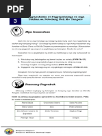 Filipino 9 SLMs 4th Quarter Module 1 PDF | PDF