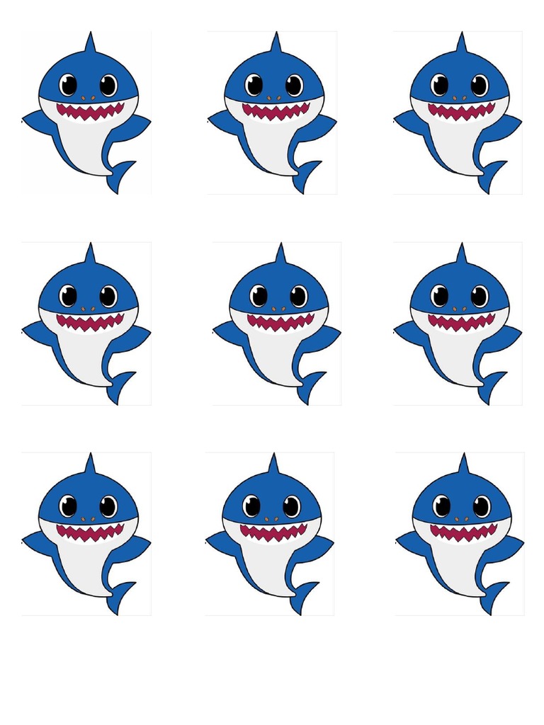 Macaron Sablon - Baby Shark. | PDF