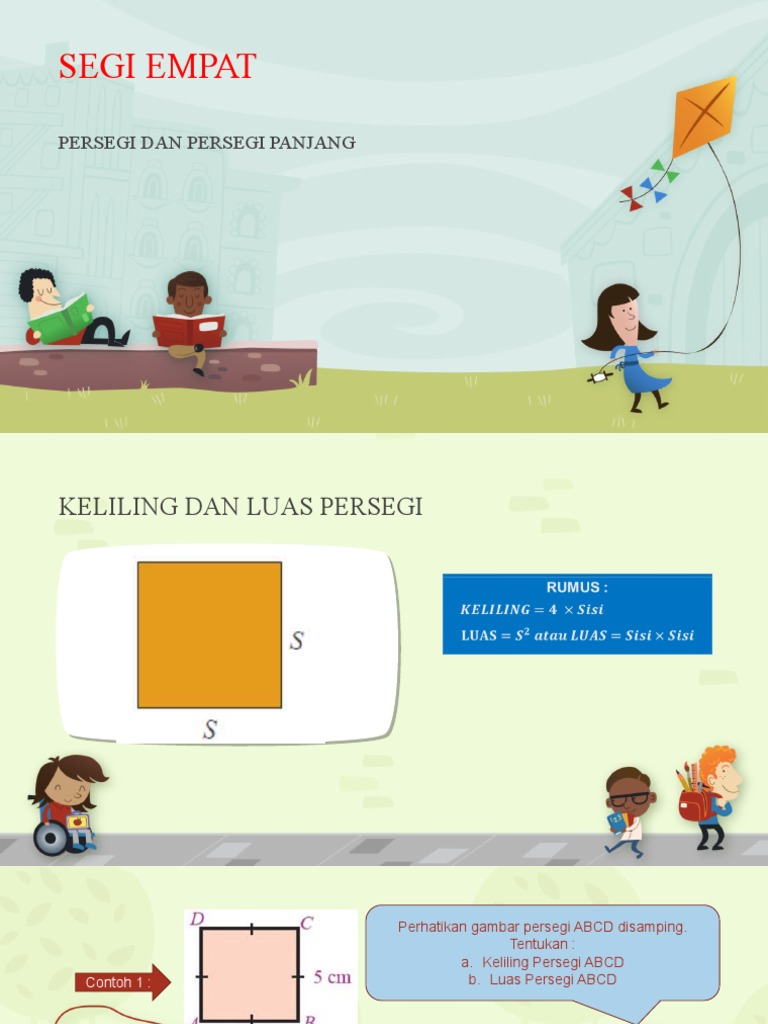 Rumus dan Contoh Luas Persegi Panjang | PDF