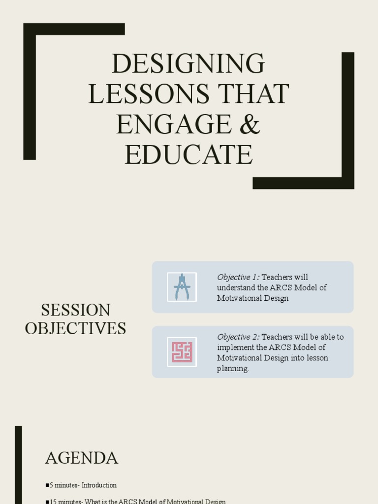 Engaging Lesson Design for Teachers | PDF | Instructional Design ...