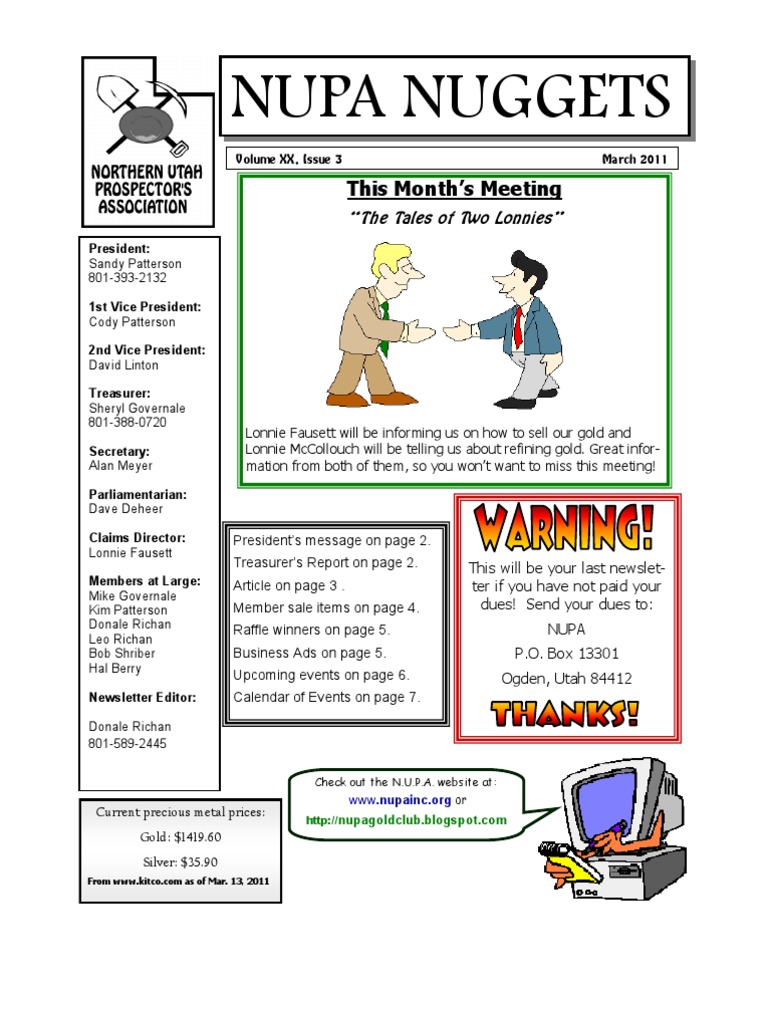 March Newsletter | PDF | United States Congress | American Government