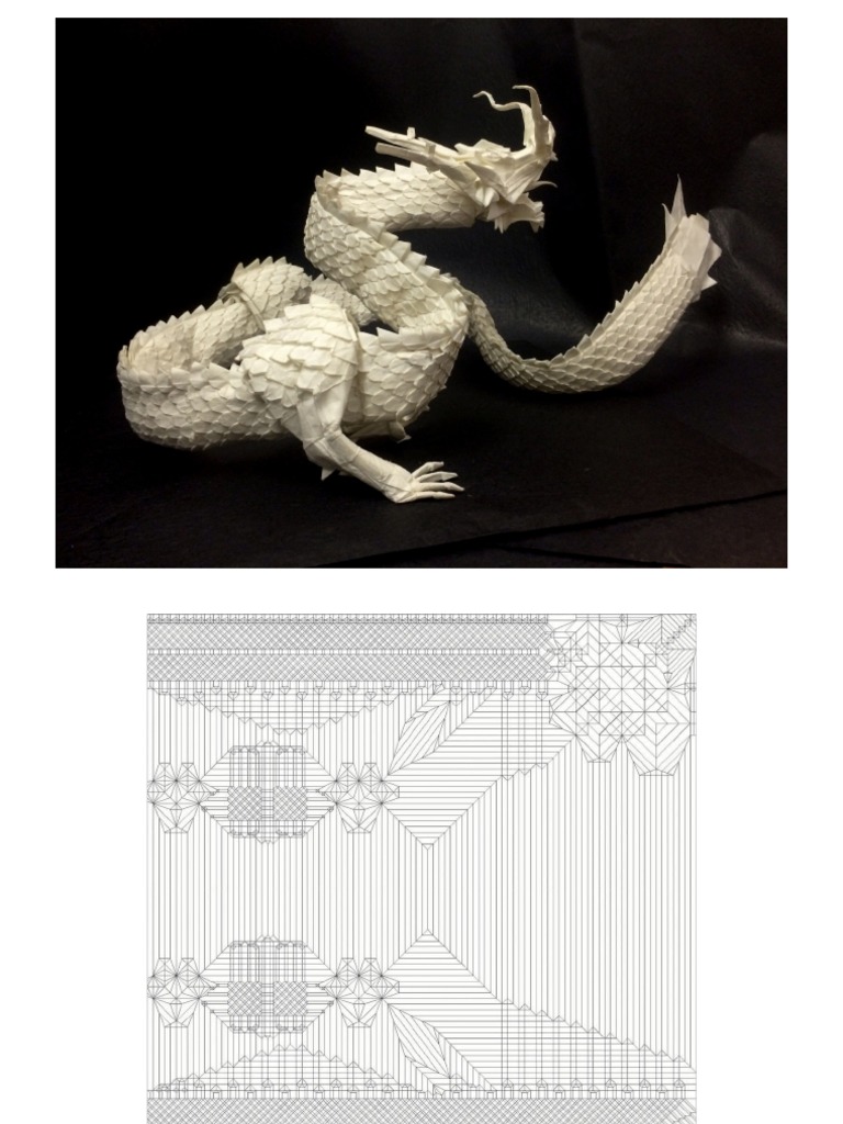 Origami Ryujin Crease Pattern | PDF