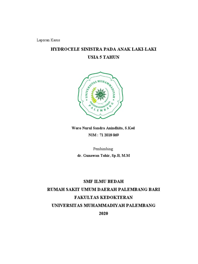 Transiluminasi Positif Hidrokel Anak | PDF | Pengembangan Diri | Sains & Matematika