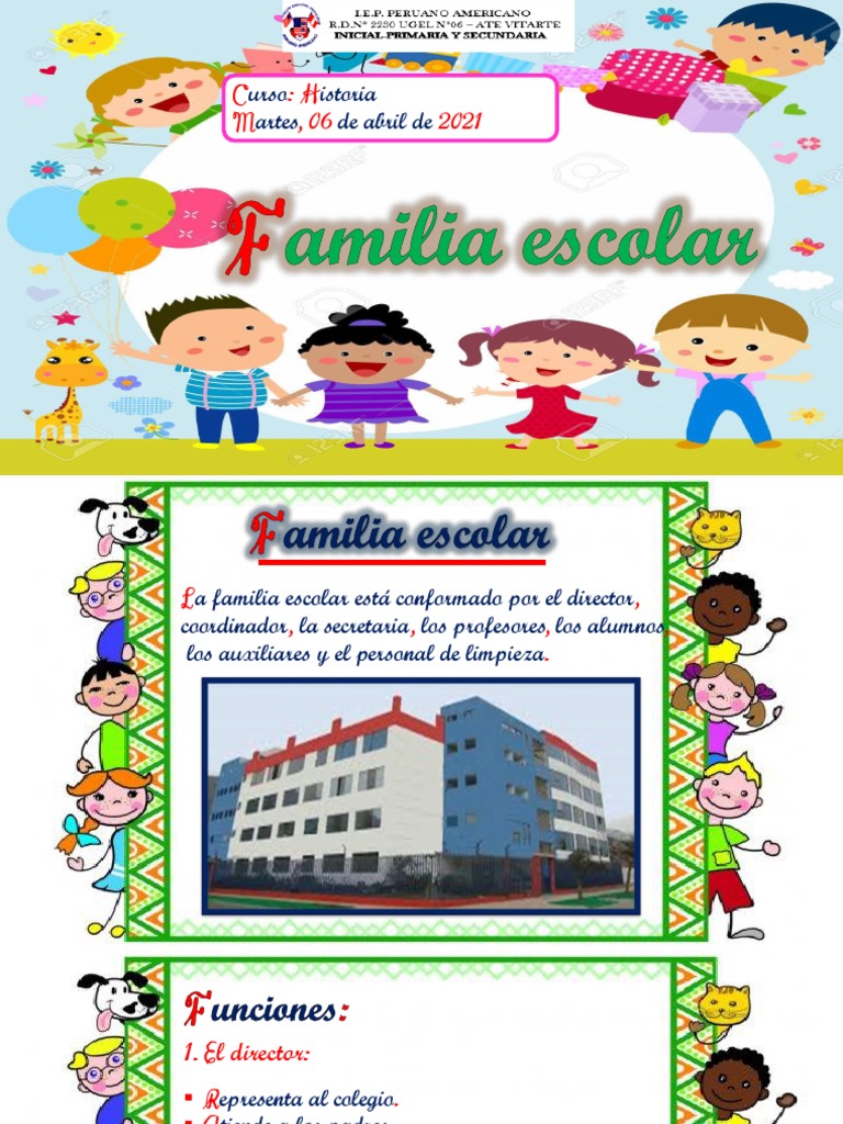 Estructura y funciones de la familia escolar | PDF | Crecimiento ...