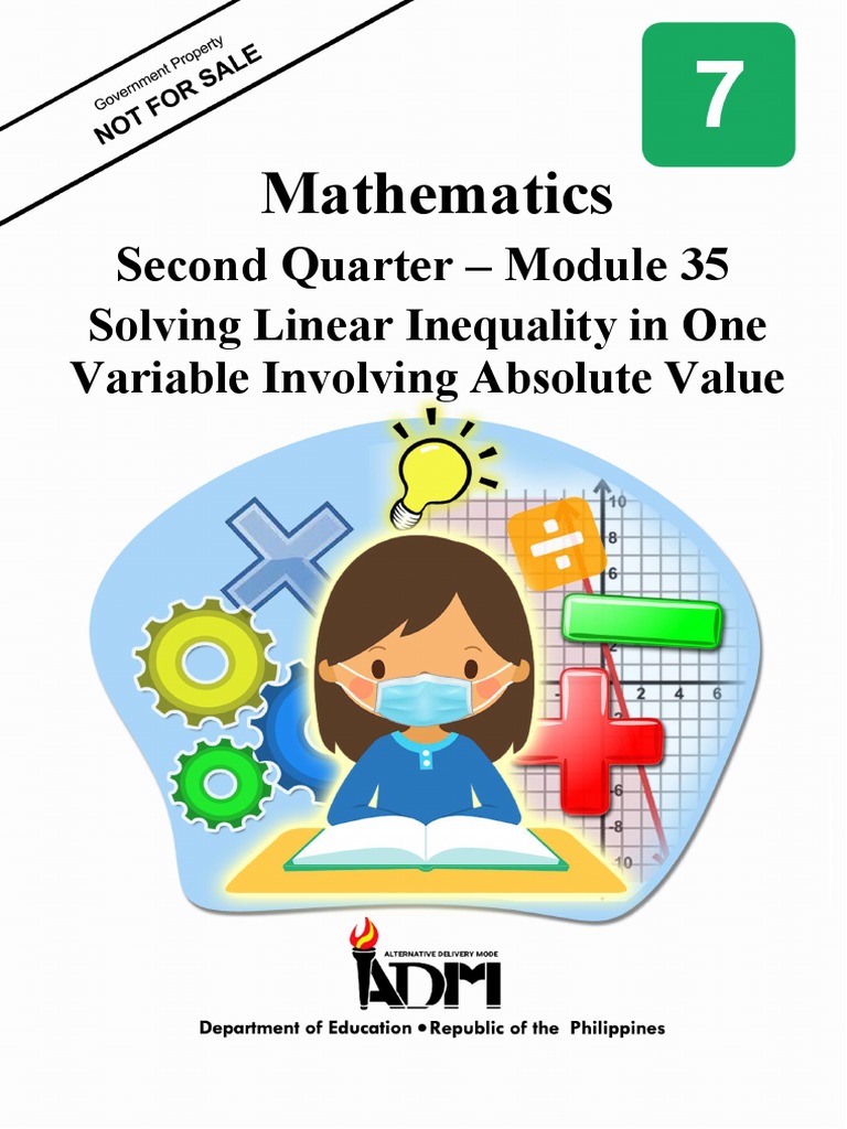 Second Quarter - Module 35: Mathematics | PDF | Inequality (Mathematics ...