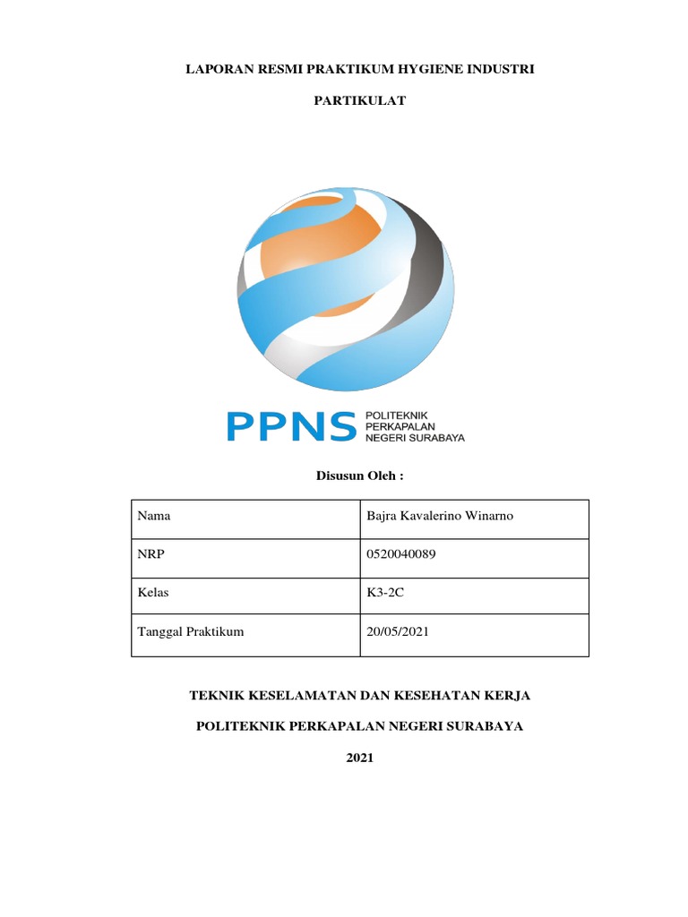 Praktikum Partikulat K3 Surabaya | PDF | Sains & Matematika