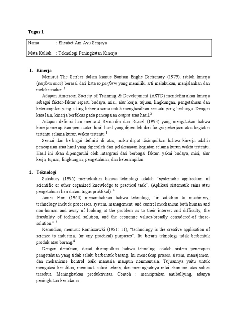 Tugas 1 Definisi TPK | PDF | Seni | Komputer