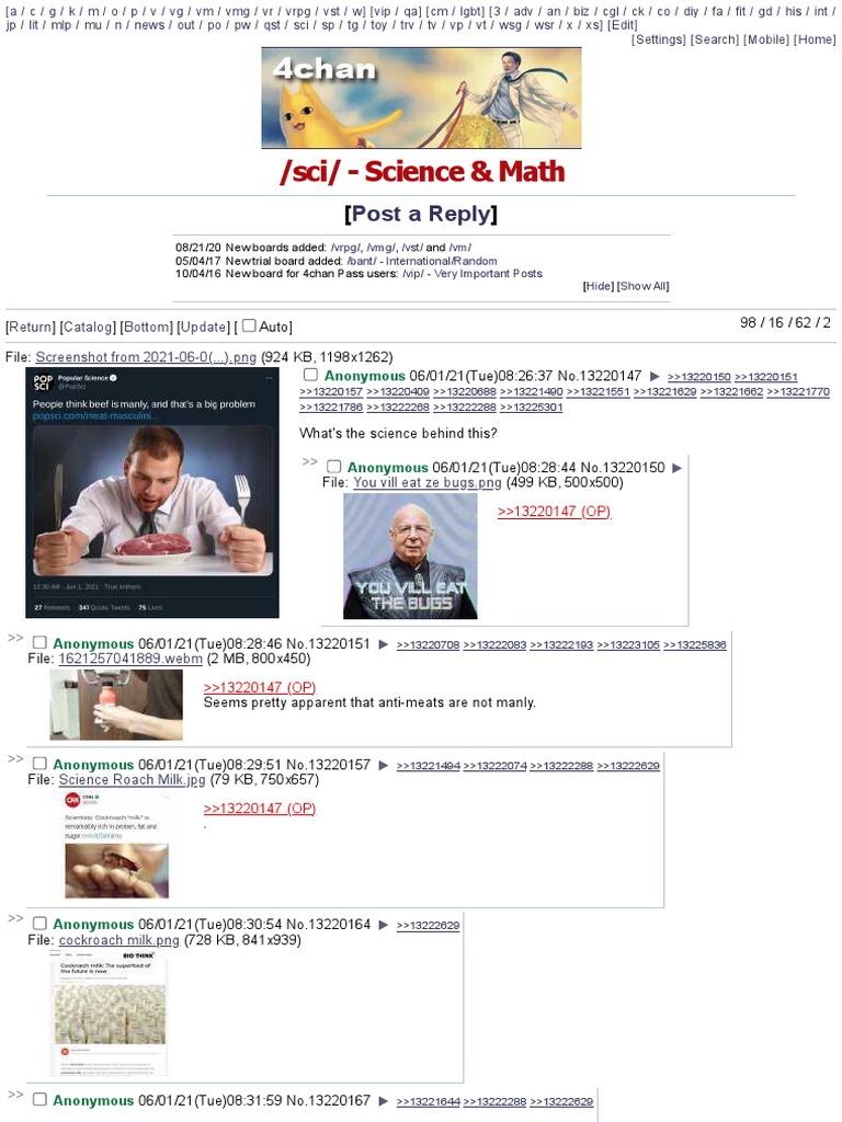 Sci - What's The Science Behind This - Science & Math - 4chan | PDF ...