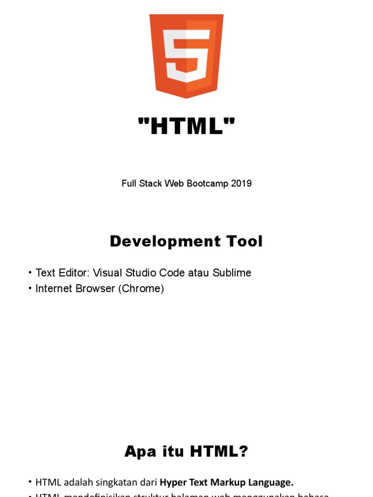 Struktur HTML | PDF