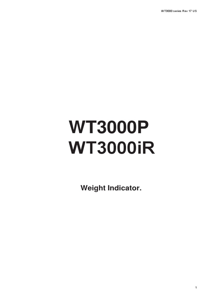 WT3000 Manual | PDF | Power Supply | Menu (Computing)