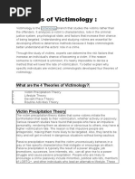 Victim Classification and Typologies | PDF | Crimes | Crime & Violence
