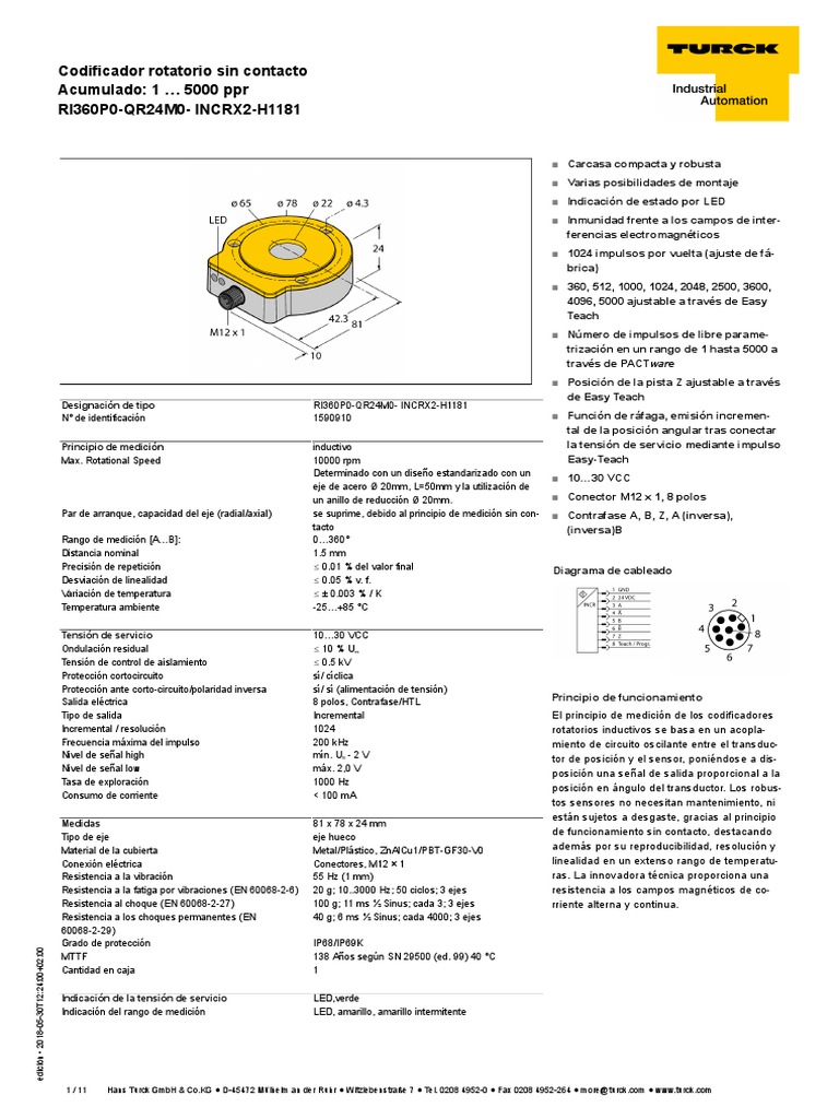 Encoder Turk | PDF | Resistencia Eléctrica y Conductancia | Diodo ...