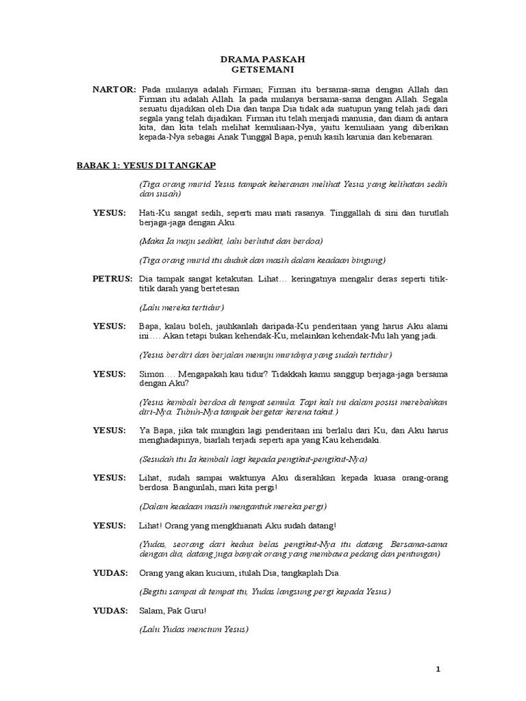 Drama Paskah | PDF
