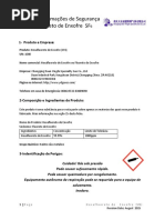 Ficha de Segurança do Hexafluoreto de Enxofre | PDF | Primeiros ...