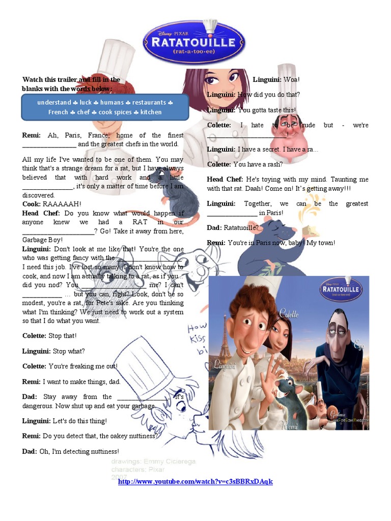 Rat's Culinary Adventure in Paris | PDF | Cooking, Food & Wine