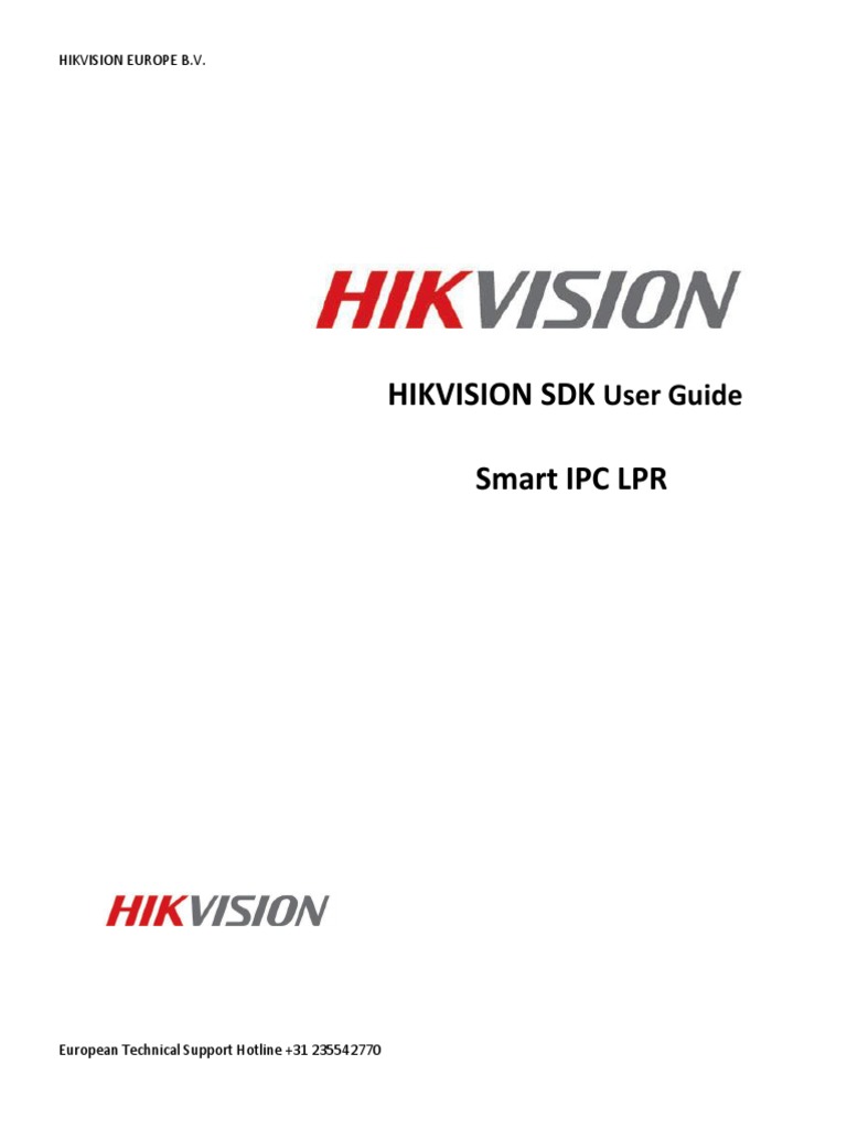 How To Integrate With Smart IPC LPR (Main Function) | PDF | Parameter ...