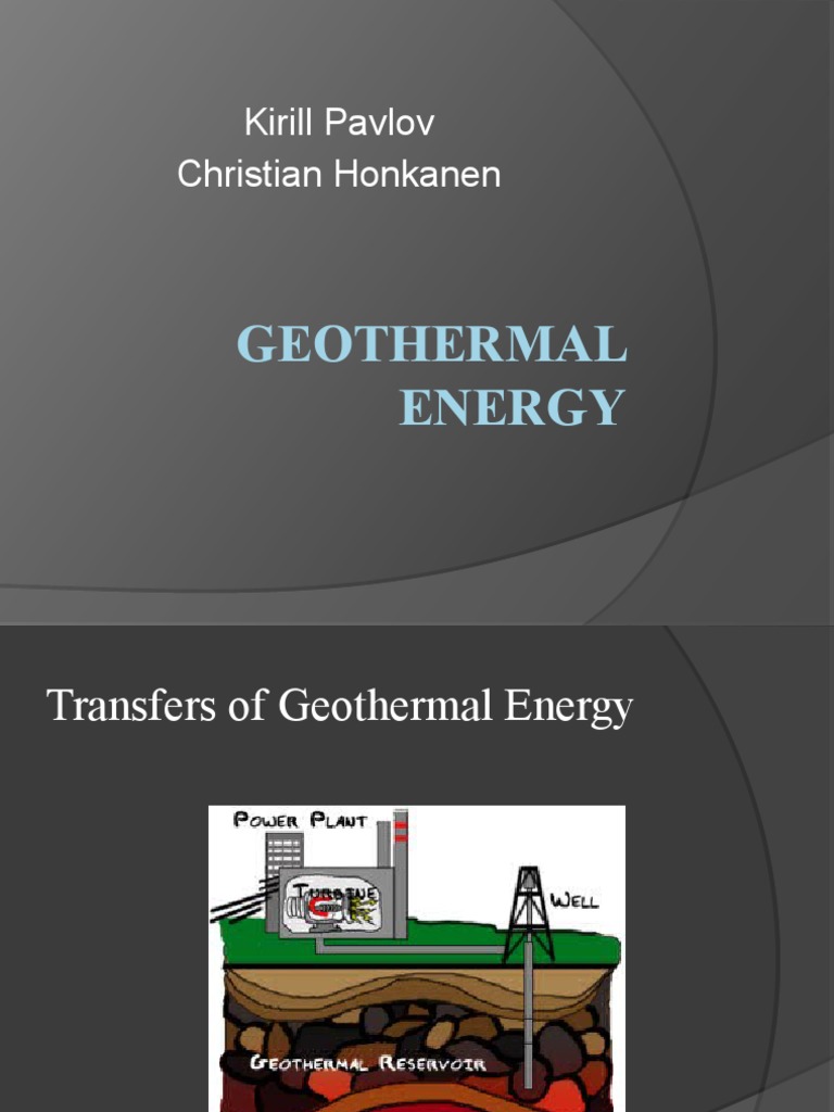 Understanding Geothermal Energy Types | PDF