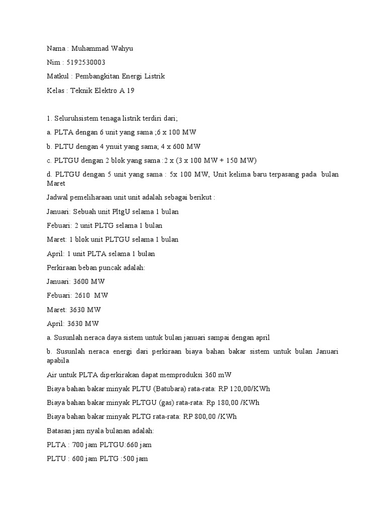 OPTIMAL POWER SYSTEM OPERATION | PDF