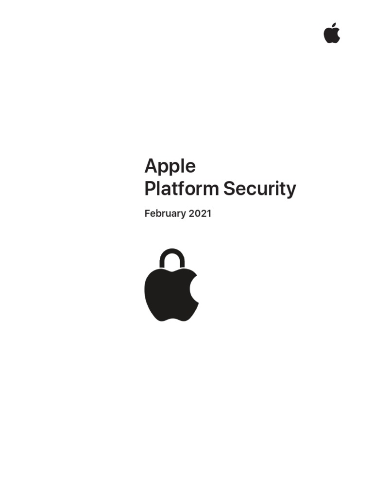 Apple Platform Security Guide | PDF | Ios | Apple Inc.